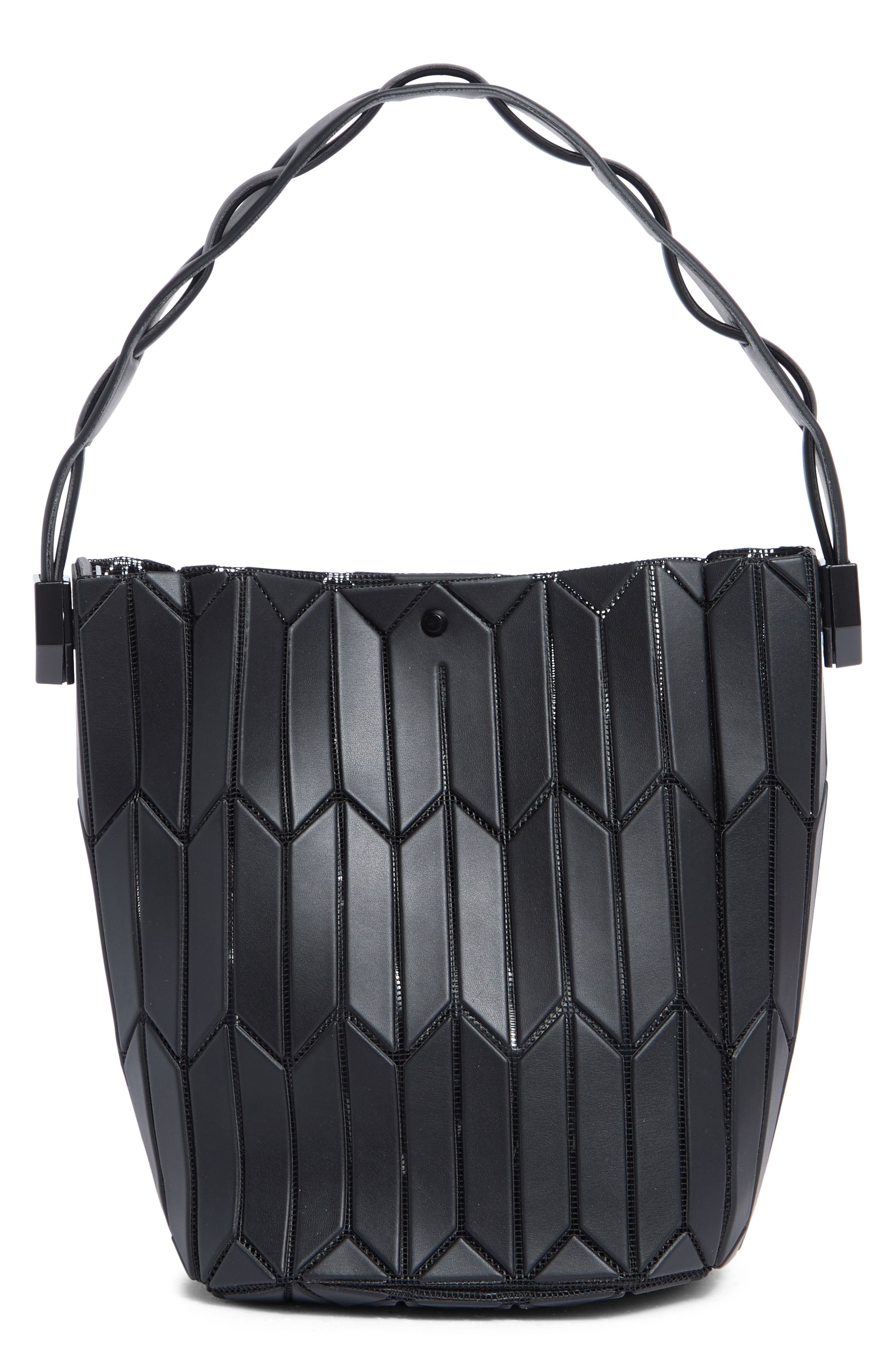 PATRIZIA LUCA Long Chevron Bucket Tote Bag | Nordstromrack