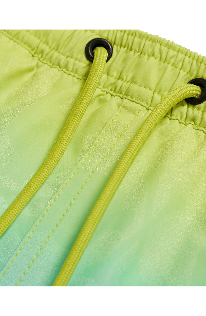 Psycho Bunny Kids' Malta Hydrochromic Swim Trunks | Nordstrom