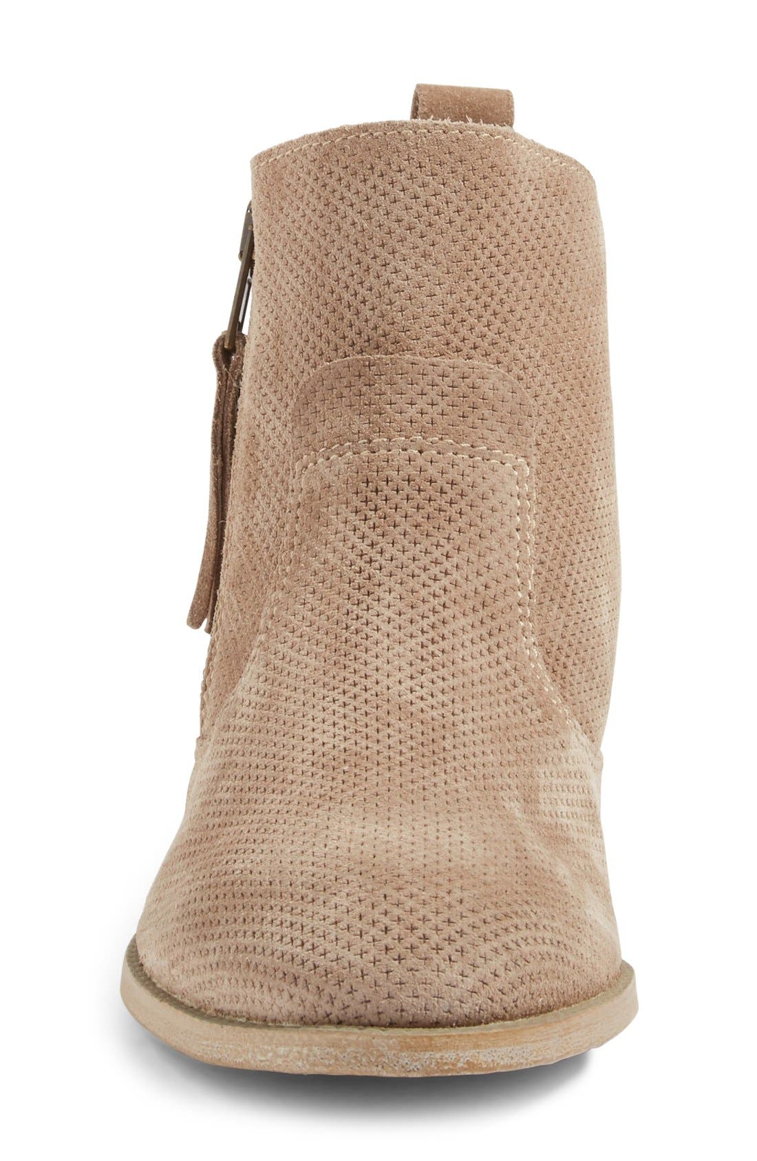 Tamaris Cigarra Perforated Bootie (Women) | Nordstrom