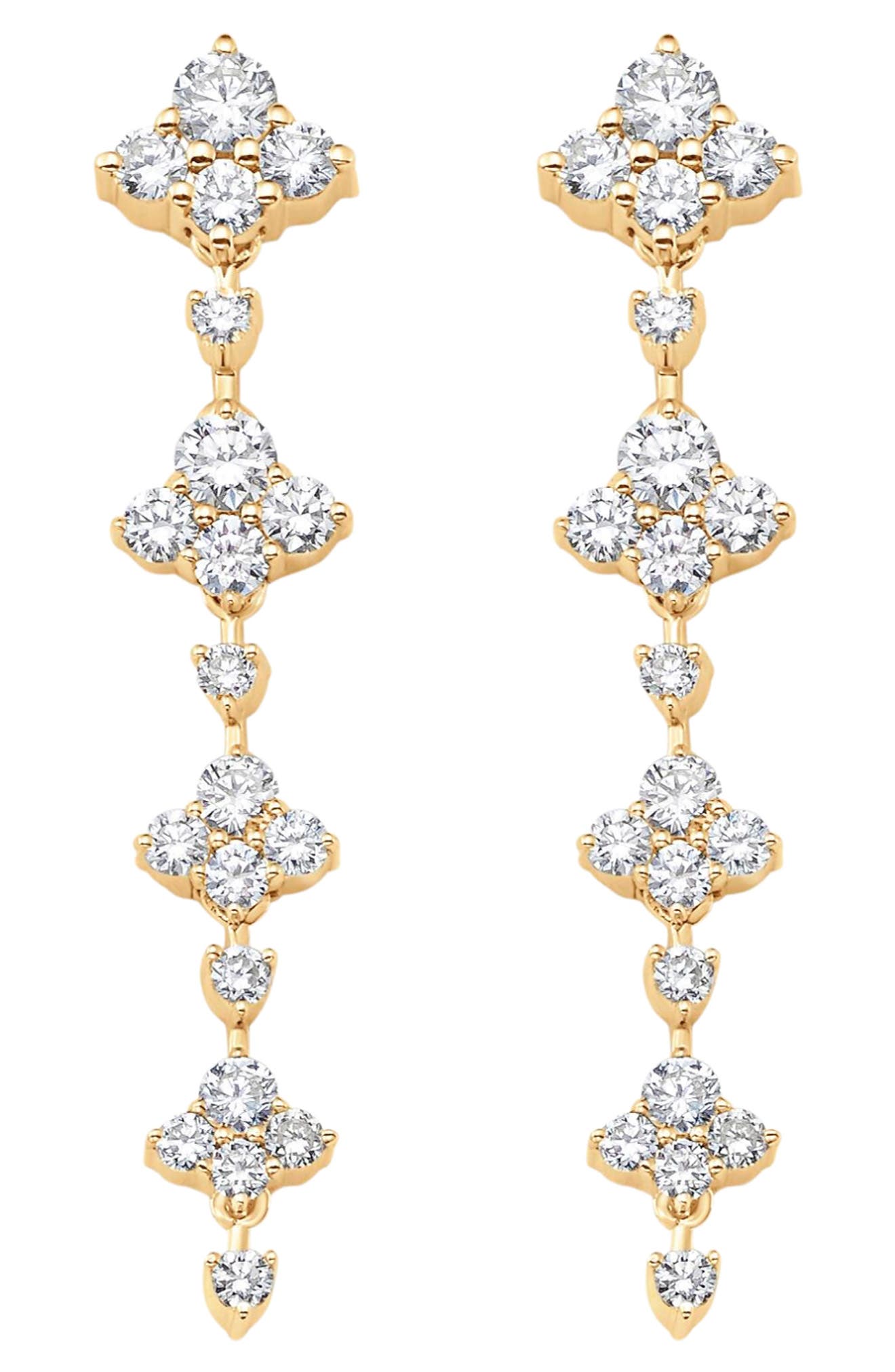 Sara Weinstock Dujour Diamond Linear Drop Earrings | Nordstrom
