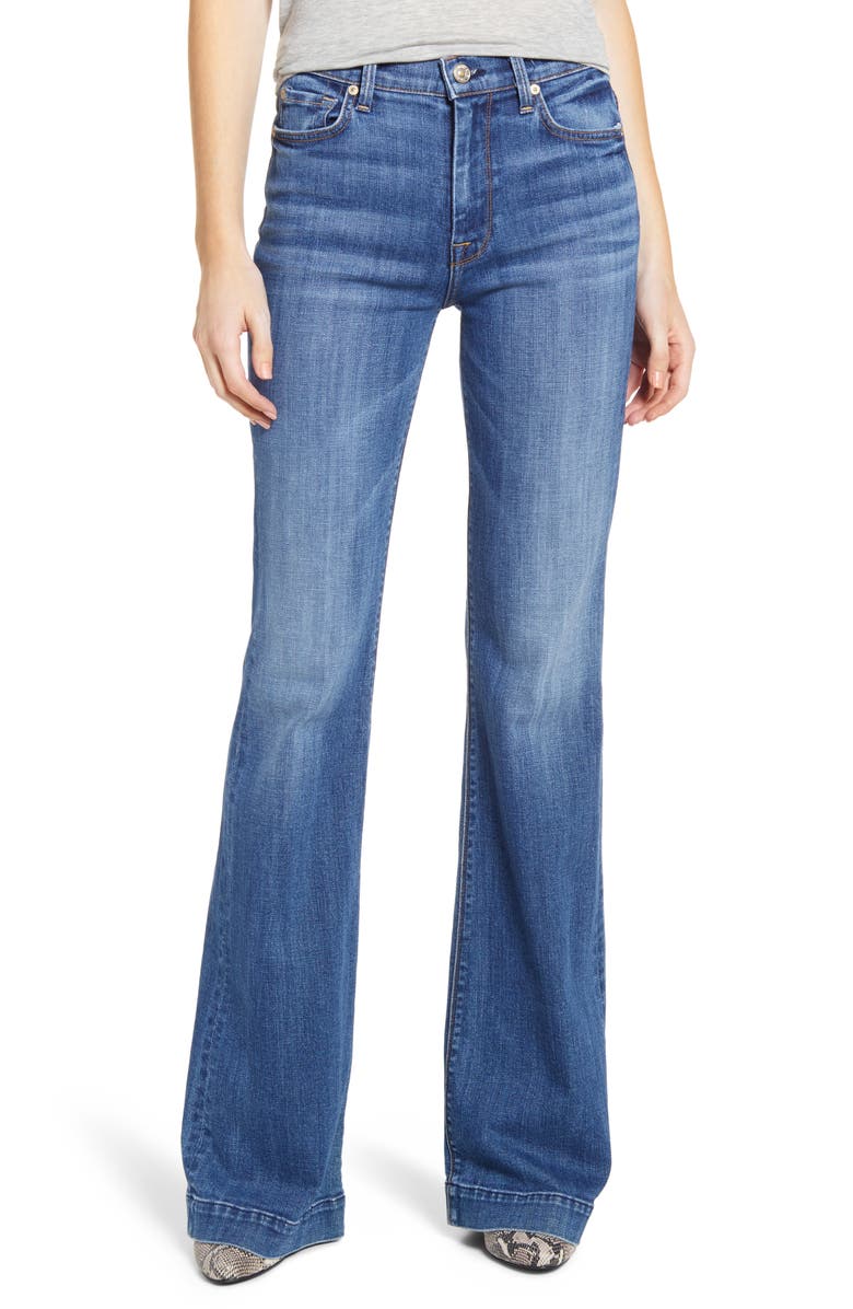 7 For All Mankind ® Ginger High Waist Flare Jeans | Nordstromrack