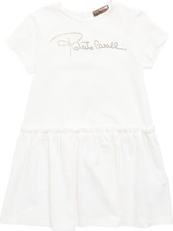 Roberto Cavalli Beaded Logo T-Shirt Dress | Nordstromrack