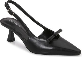 BERNESS Cleo Bow Slingback Pump (Women) | Nordstromrack