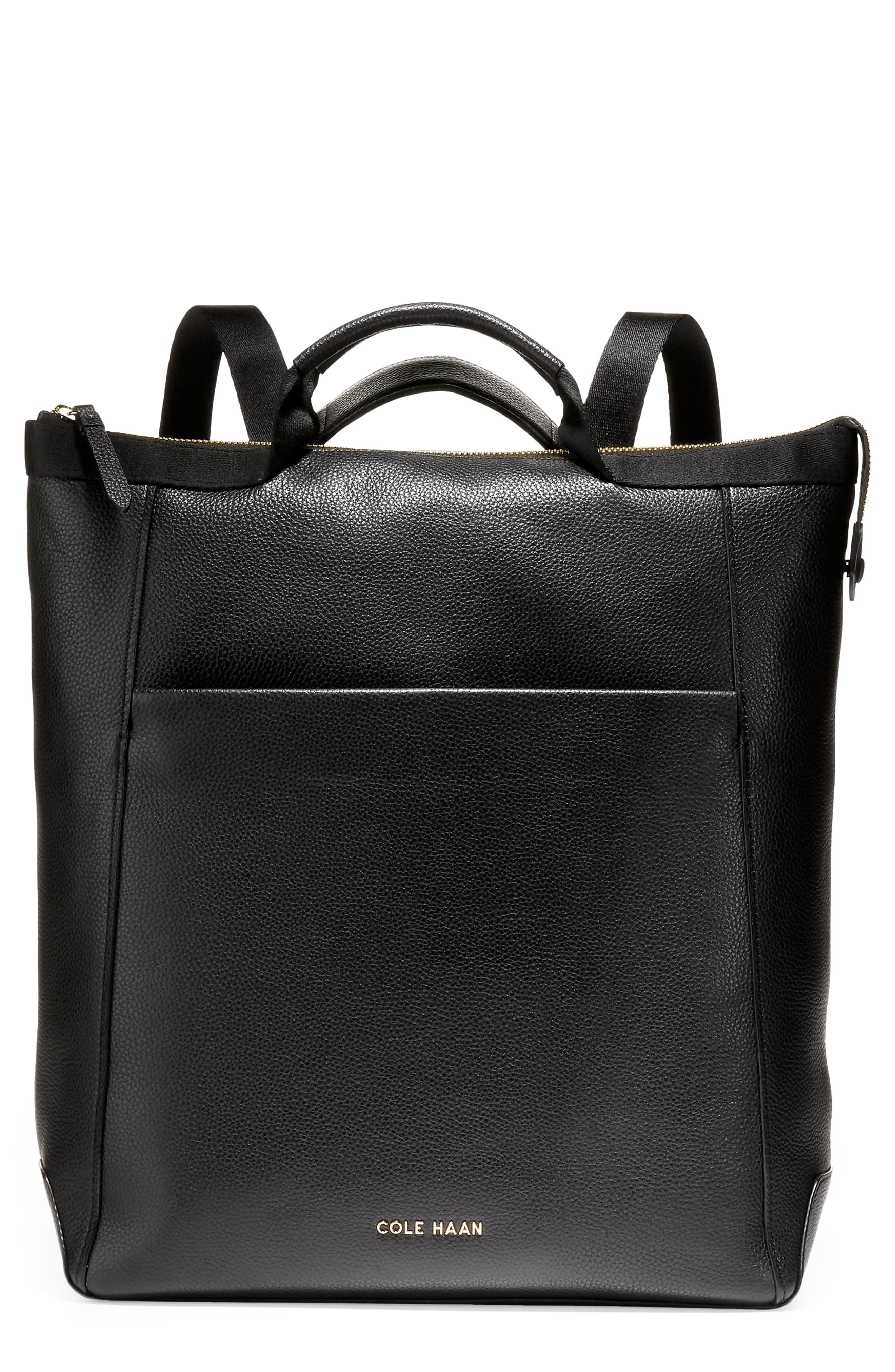 Cole Haan Grand Ambition Leather Convertible Backpack | Nordstromrack