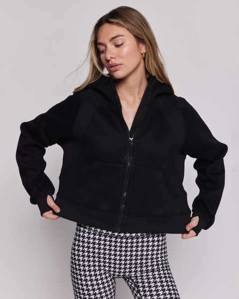 Women's Black Zip-Up Hoodies | Nordstrom