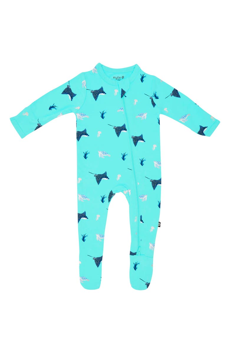 Kyte BABY Eagle Ray Zip Footie | Nordstromrack