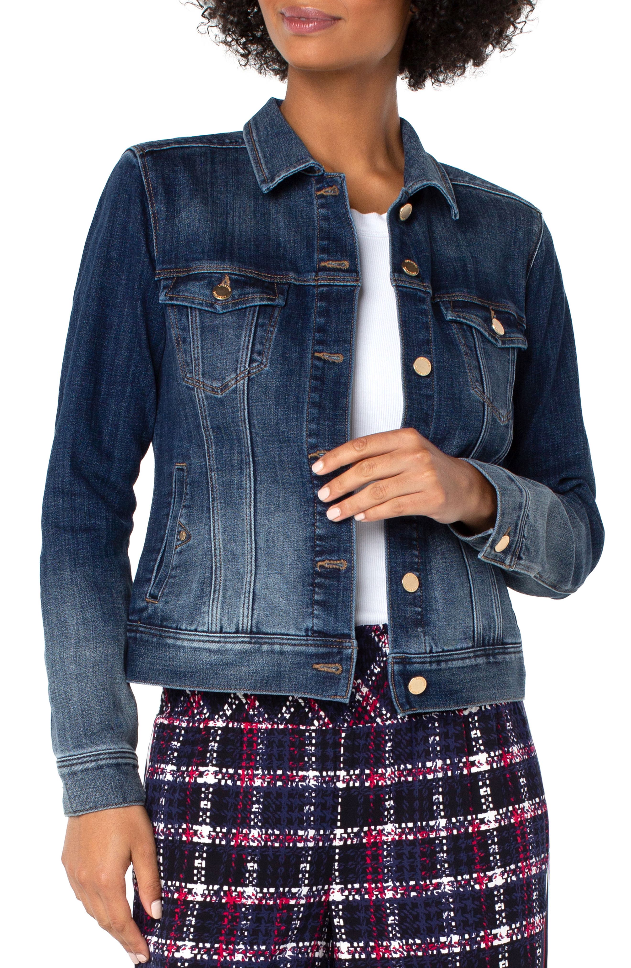 Liverpool Los Angeles Classic Denim Jacket | Nordstrom