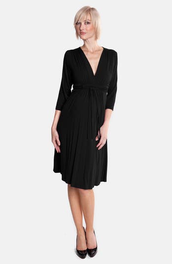 Olian Empire Waist Jersey Maternity Dress | Nordstrom