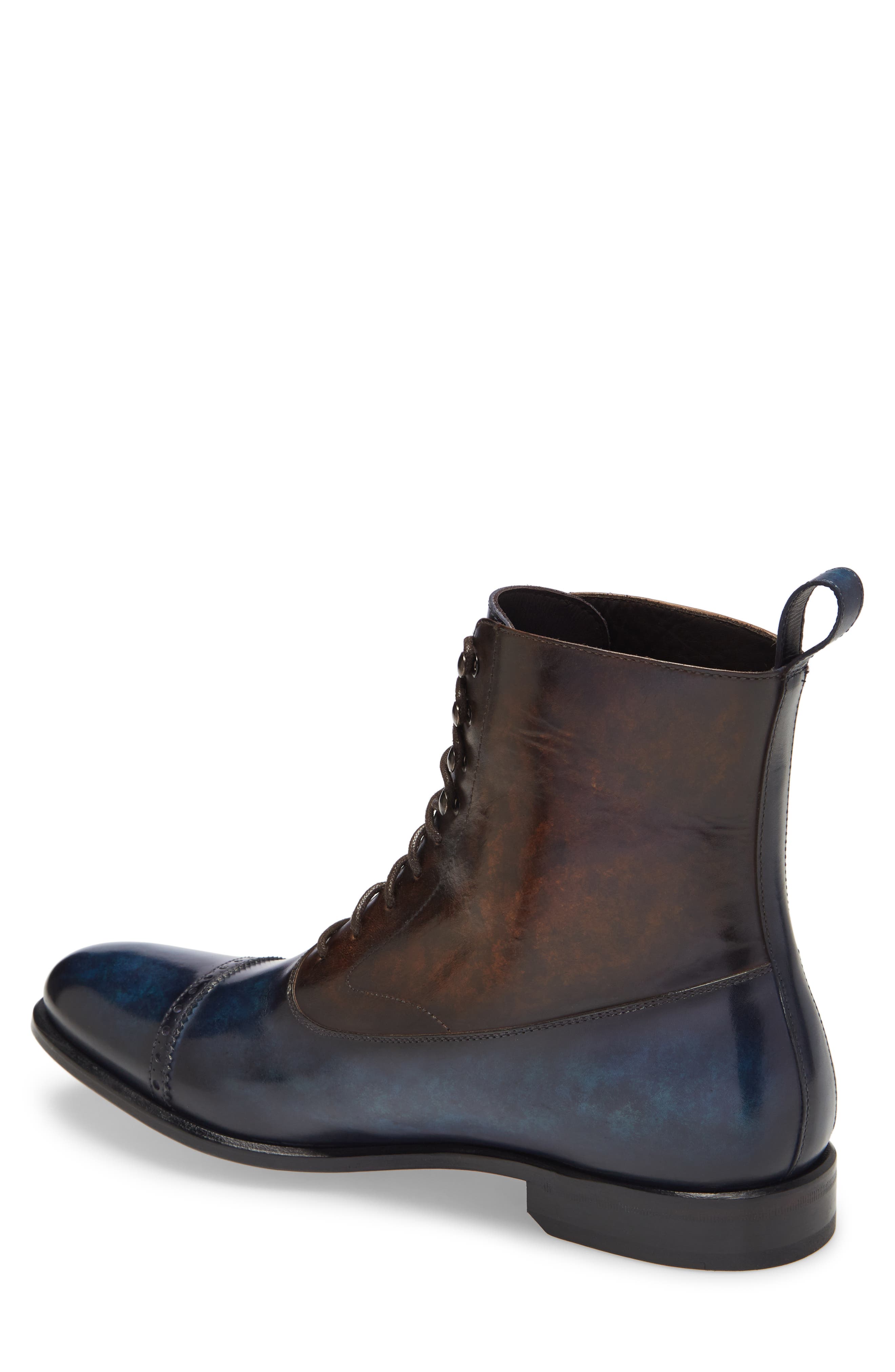 Ike Behar Edge Cap Toe Boot (Men) | Nordstrom