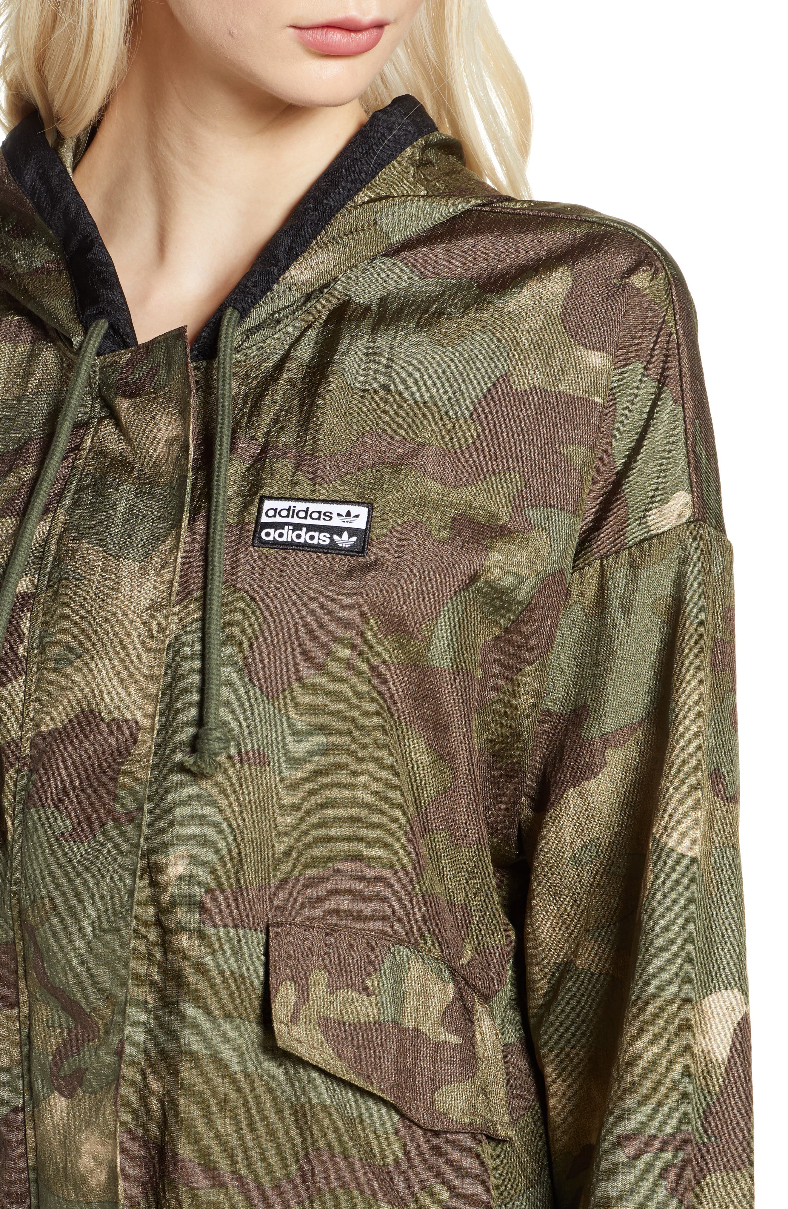 adidas Originals Camo Windbreaker | Nordstromrack
