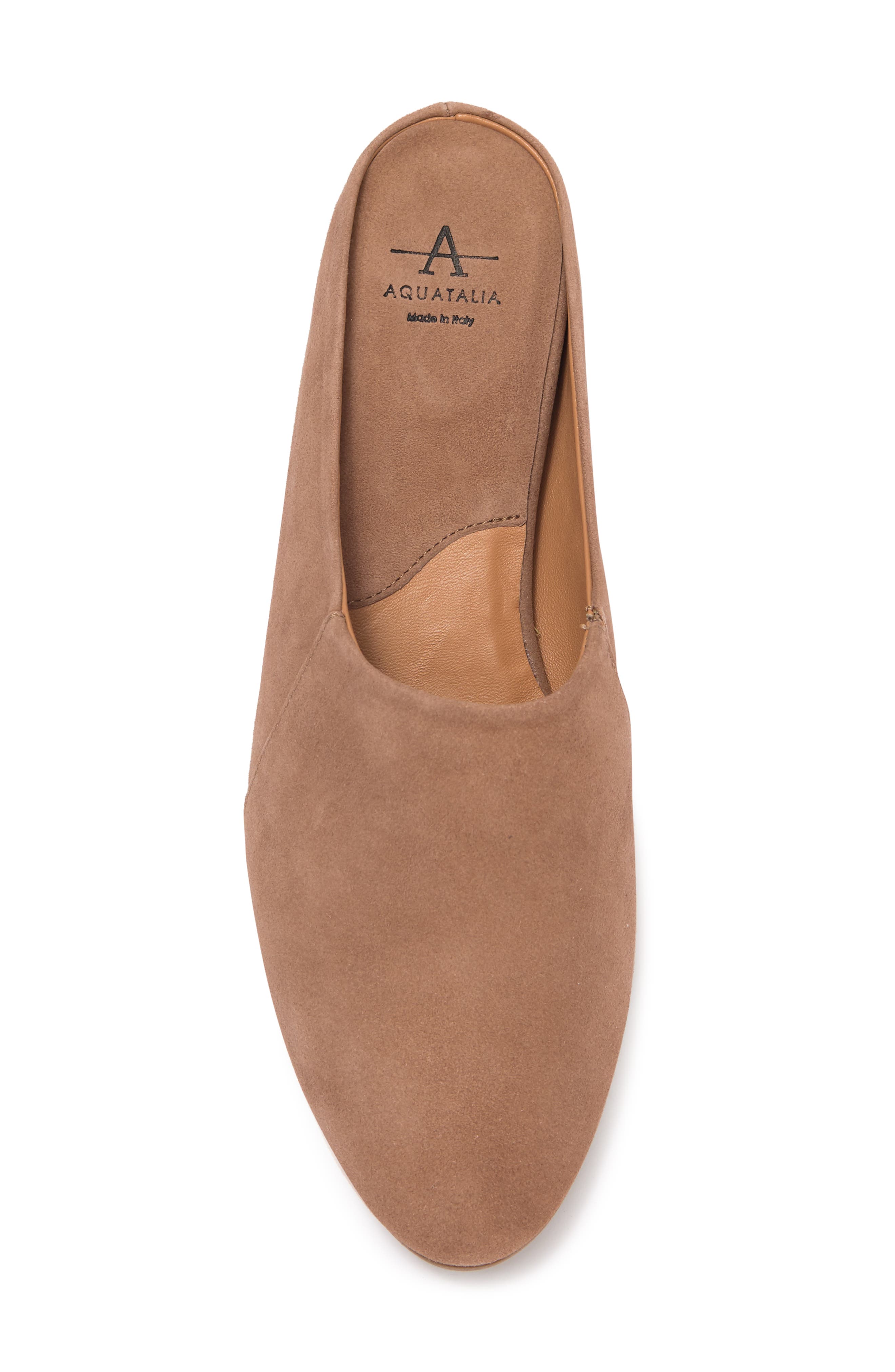 Aquatalia Everley Water Resistant Suede Mule (Women) | Nordstromrack
