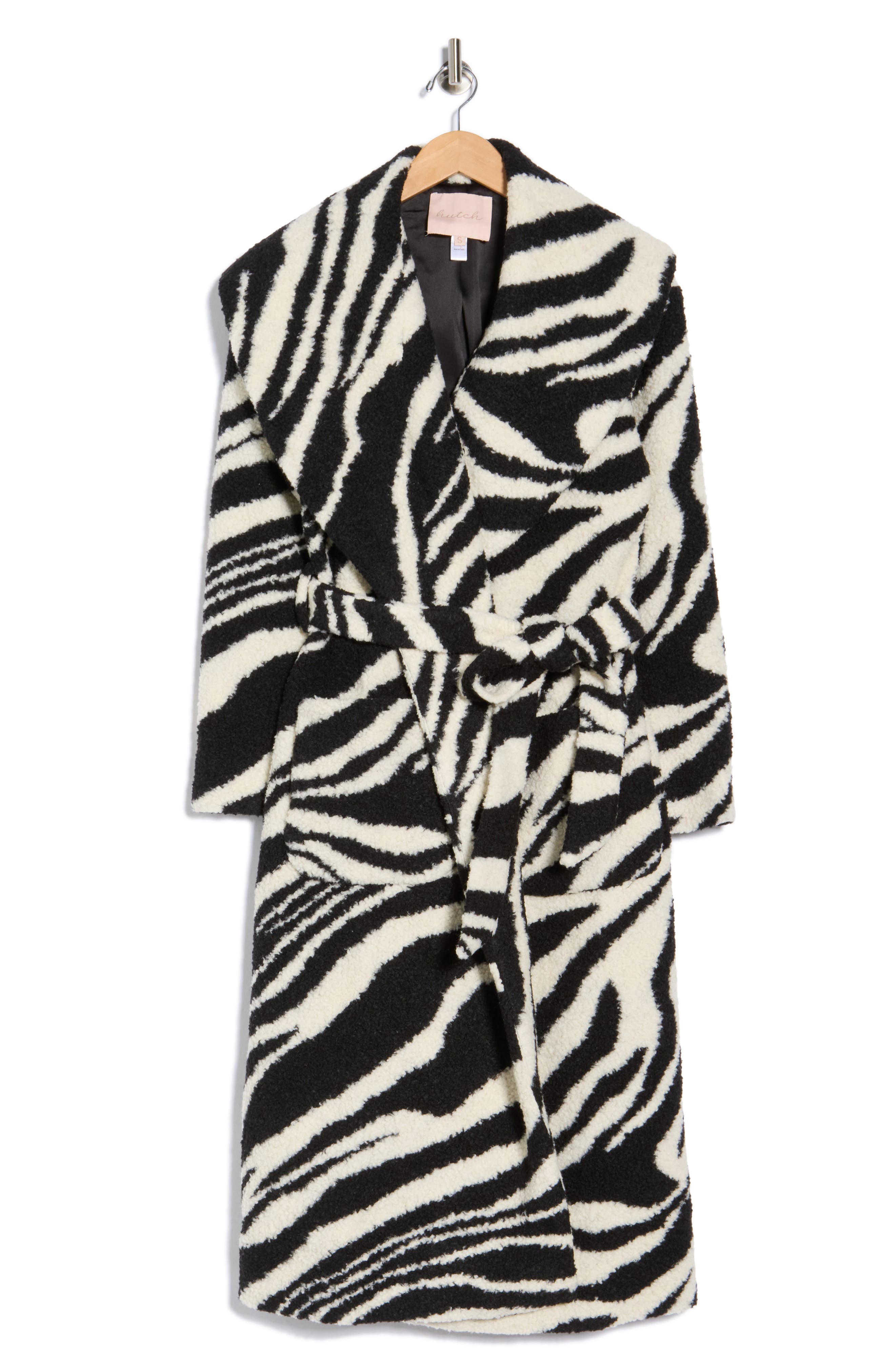 Hutch Elea Zebra Stripe Coat | Nordstromrack