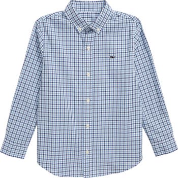 vineyard vines Amelia Gingham Check Whale Shirt | Nordstrom
