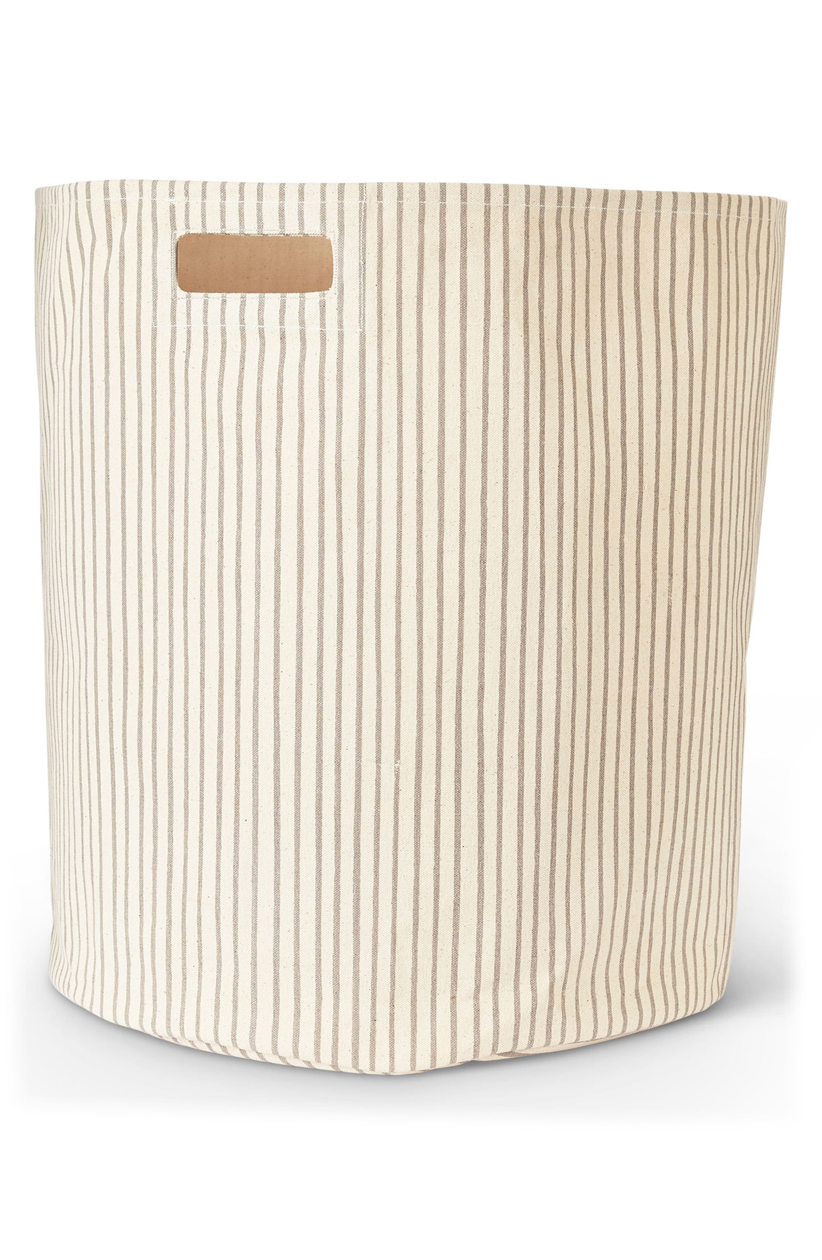 Pehr Stripes Away Canvas Hamper | Nordstrom