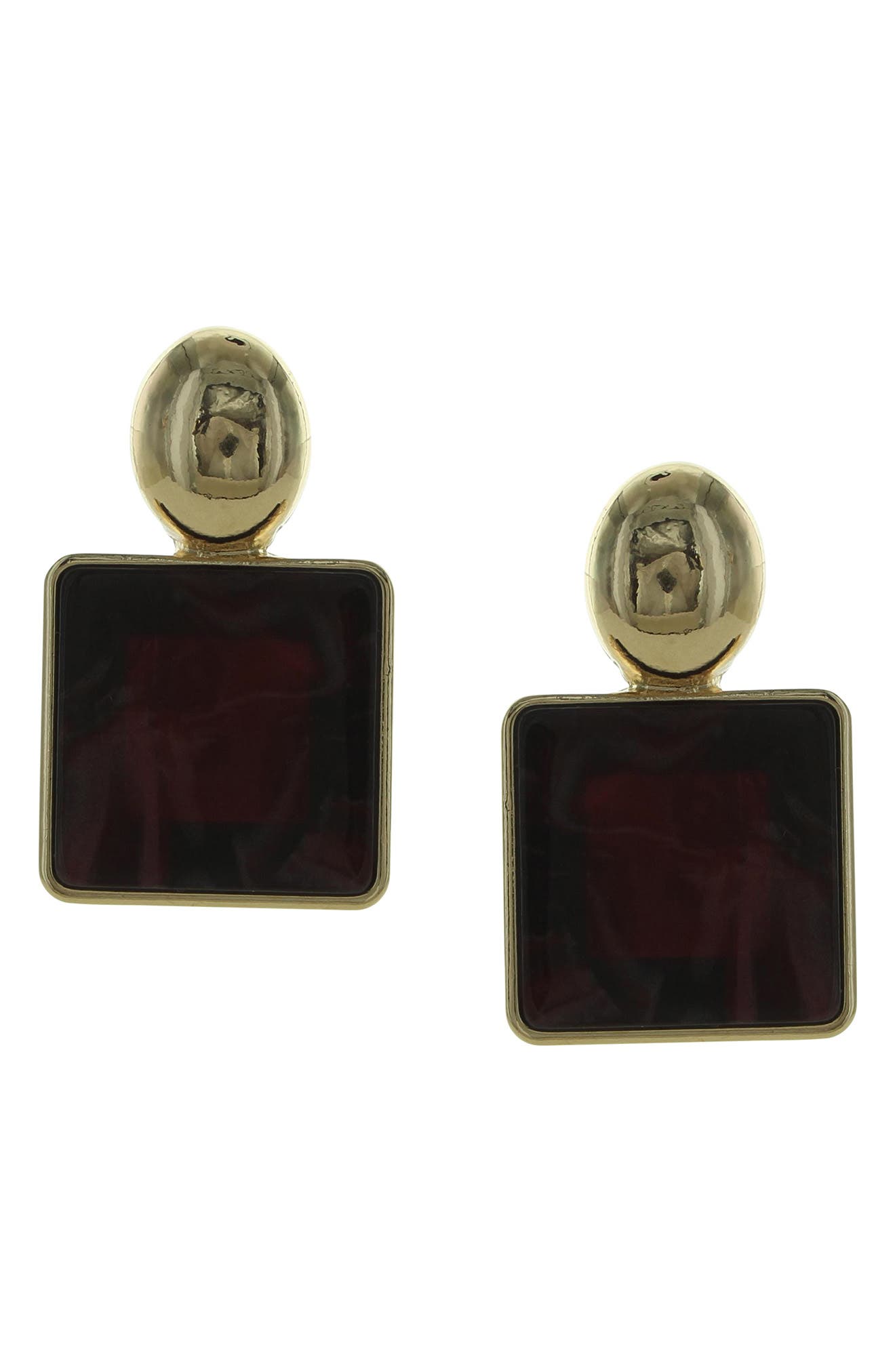 OLIVIA WELLES Ruby Marbled Earrings | Nordstromrack