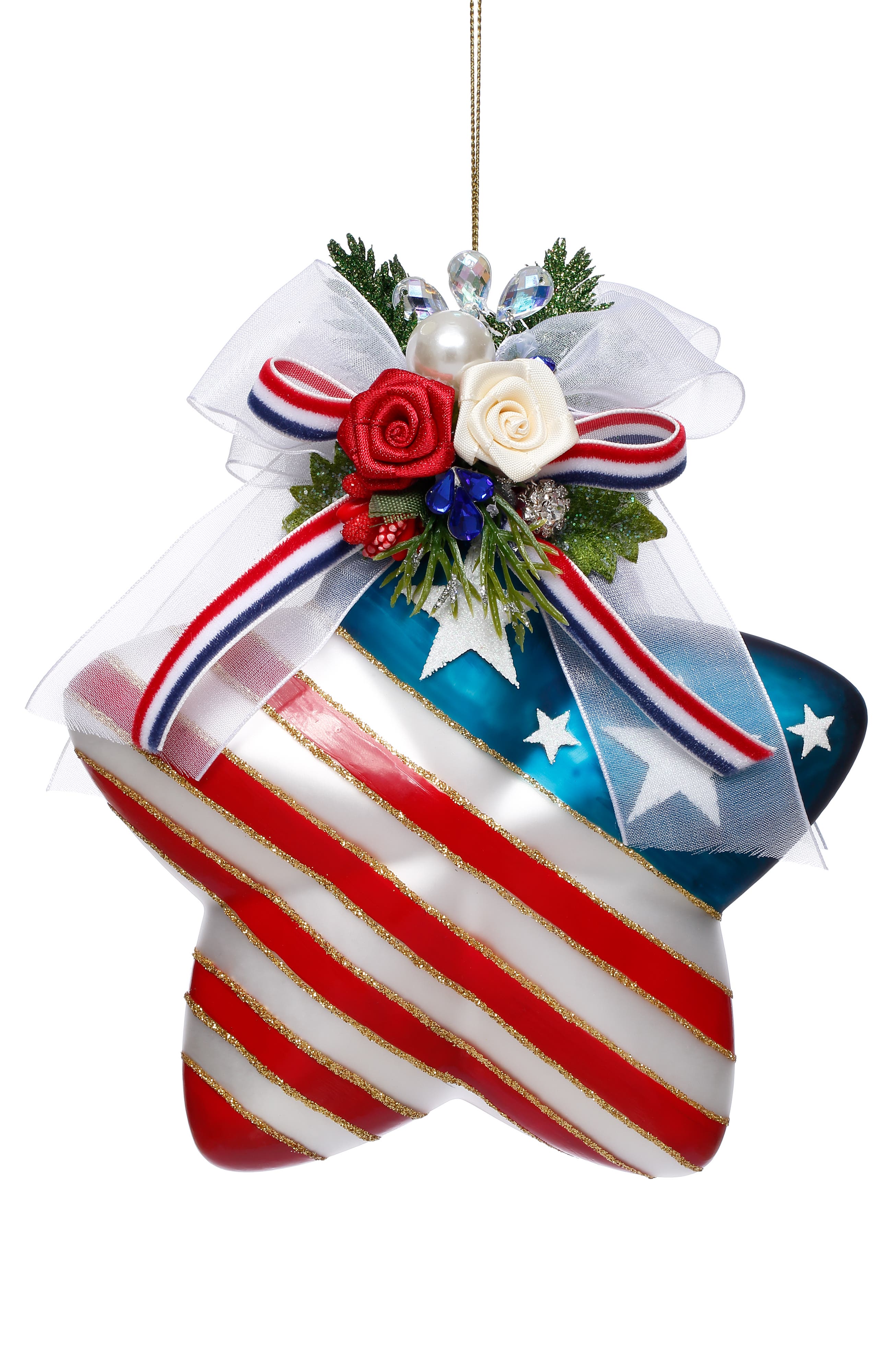 Mark Roberts Stars and Stripes Star Ornament | Nordstrom