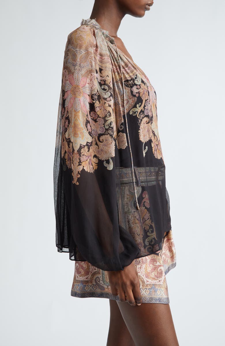 Zimmermann Illustration Floral Paisley Top | Nordstromrack