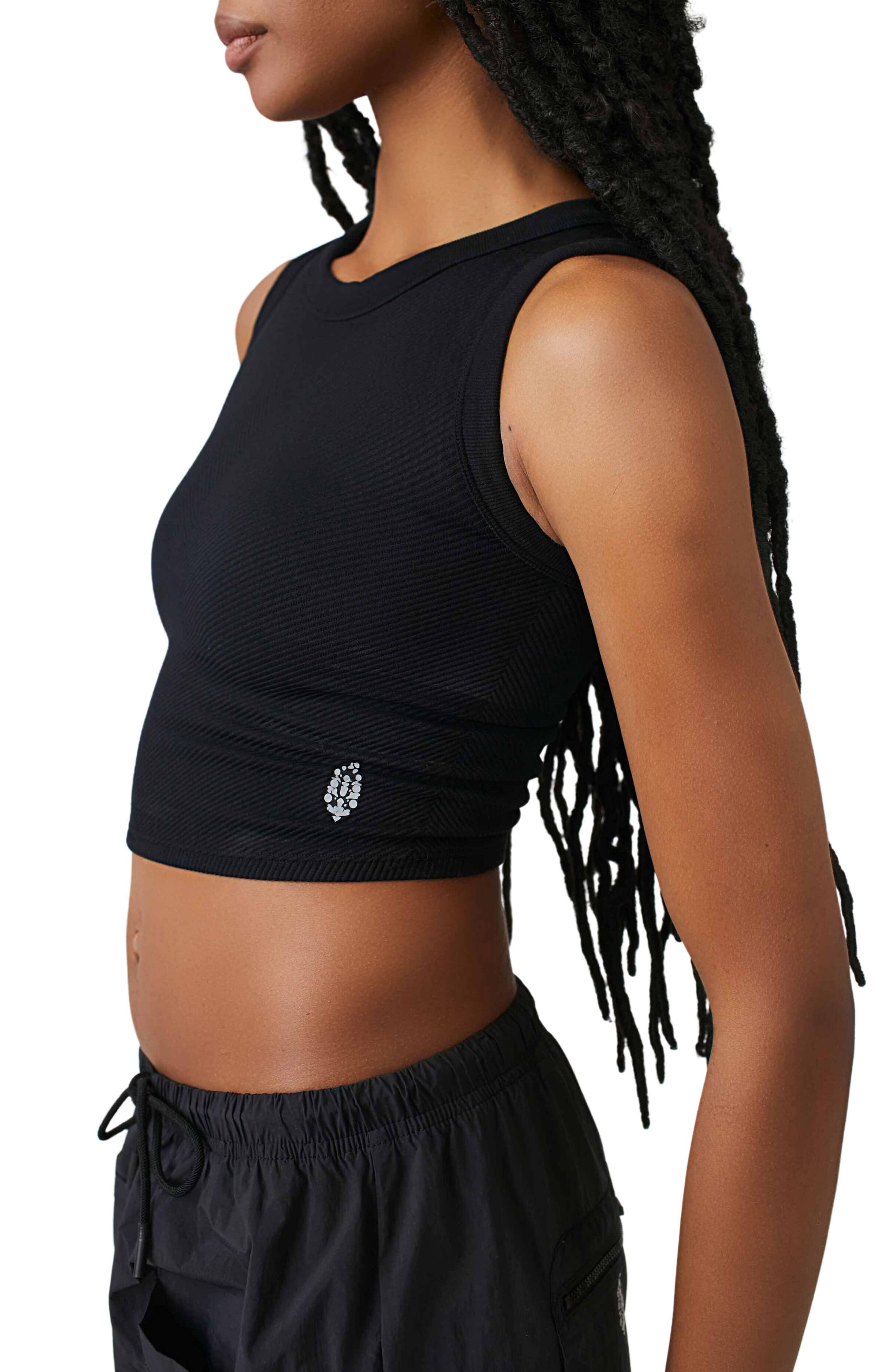 Free People FP Movement Free Throw Crop Muscle Tank Top | Nordstrom