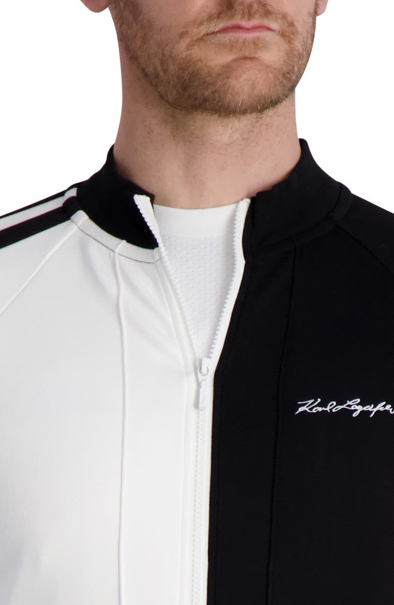 KARL LAGERFELD PARIS Combo Track Jacket | Nordstromrack
