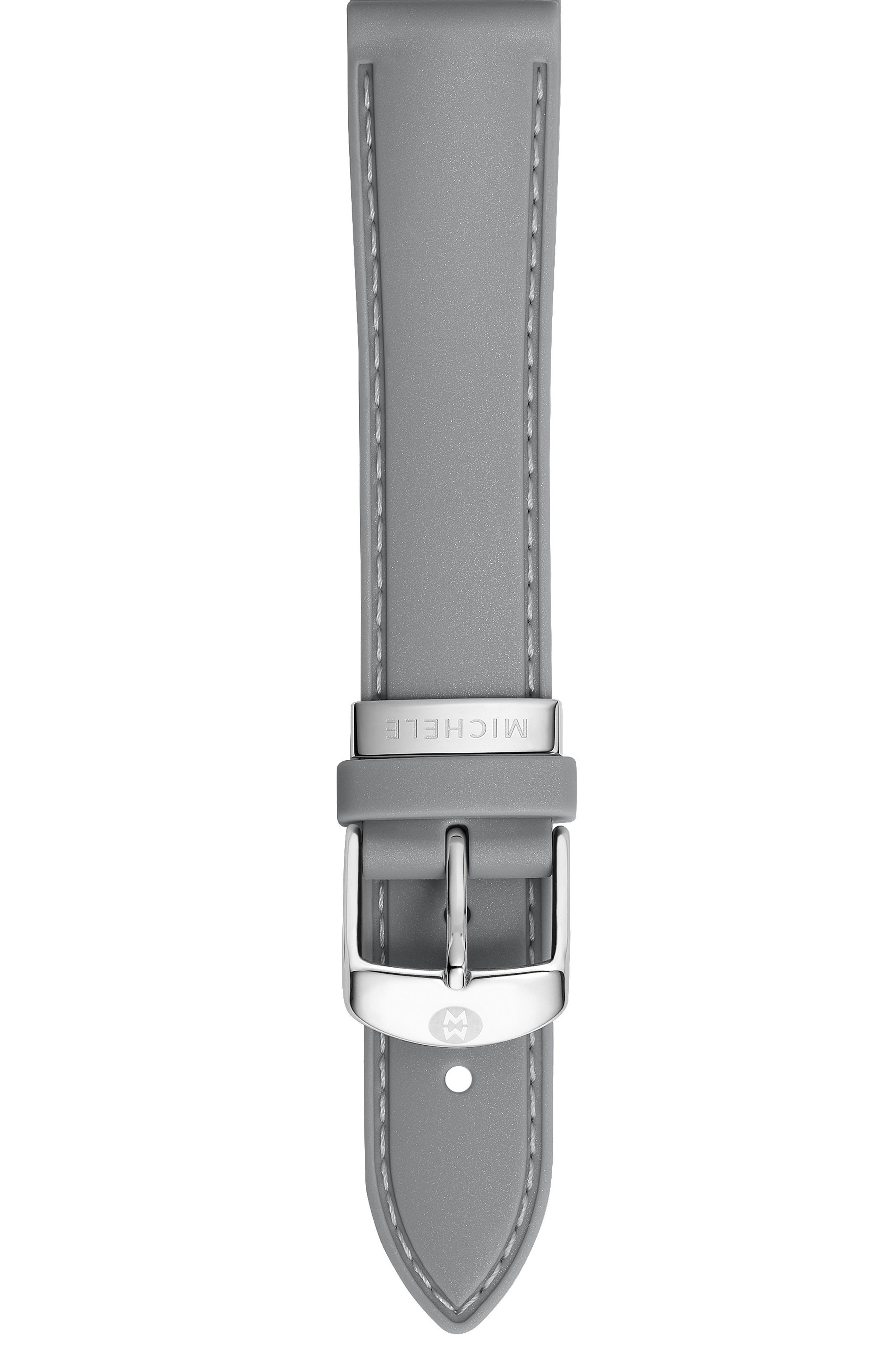 MICHELE Luxe Neutral 5-Pack 16mm Silicone Watch Strap Gift Set ...