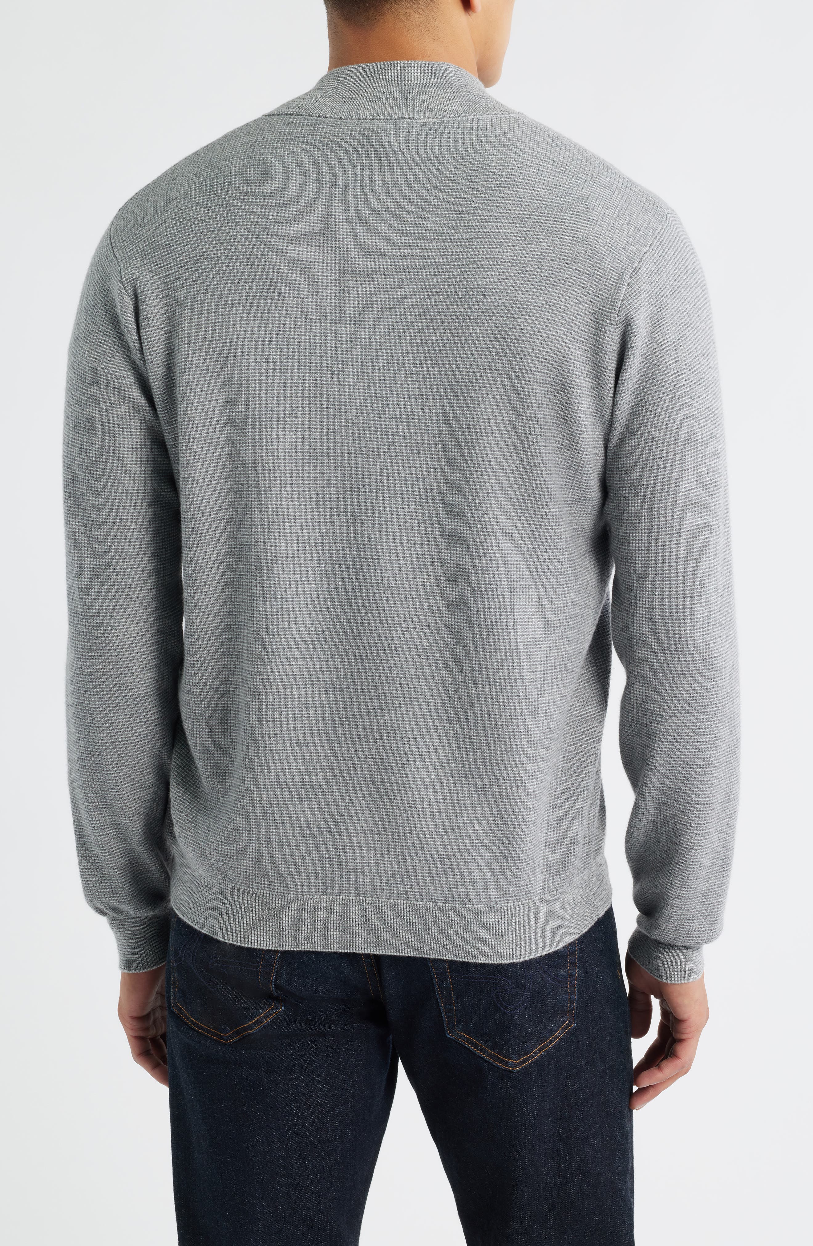 Peter Millar West Merino Wool Quarter Zip Sweater | Nordstromrack