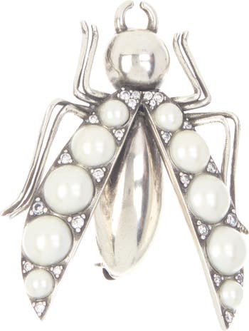 Kate Spade New York imitation pearl bug brooch | Nordstromrack