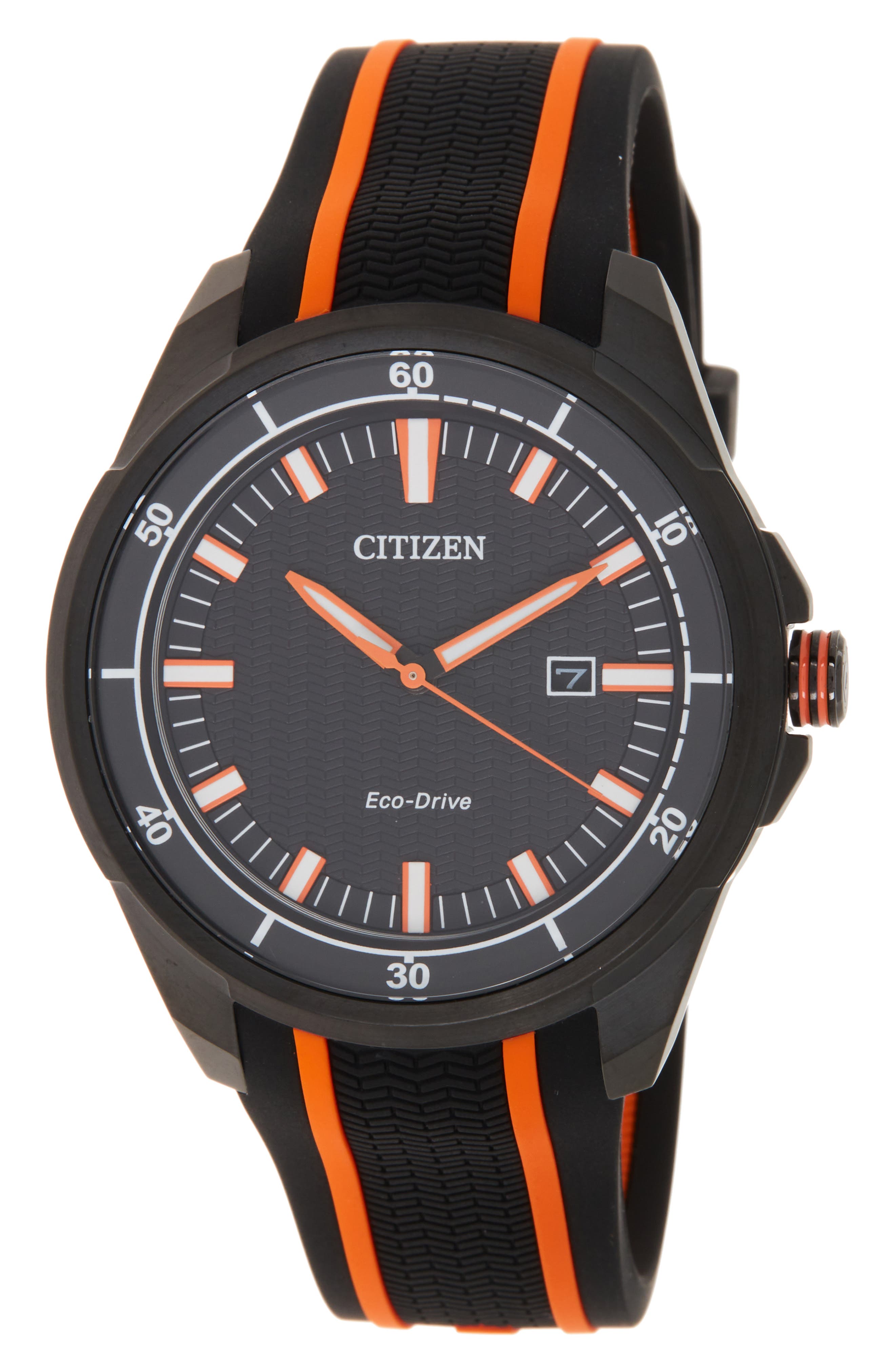 Citizen Men's Drive Silicone Strap Watch, 45mm | Nordstromrack