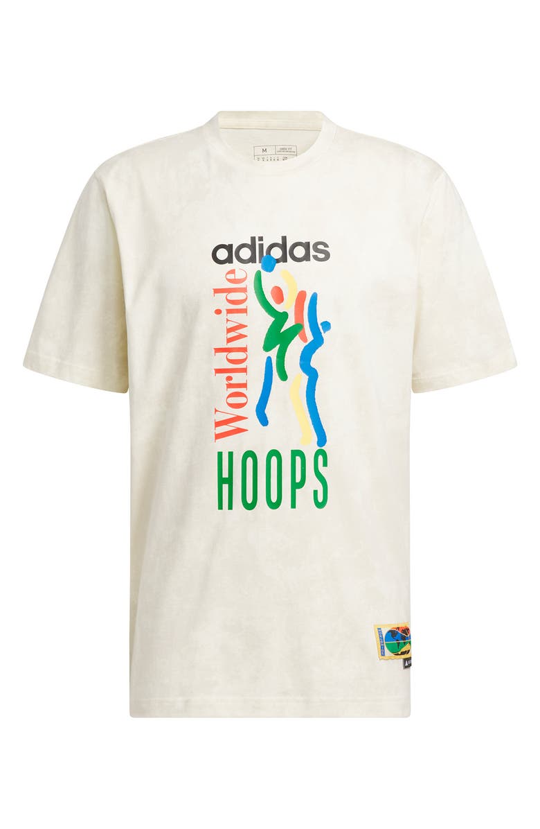 adidas Worldwide Hoops Cotton Graphic T-Shirt | Nordstromrack