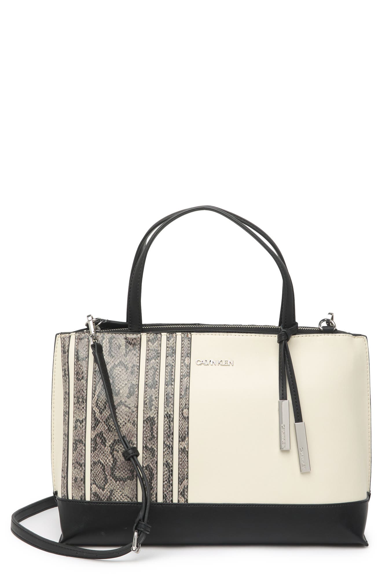 Calvin Klein Solid Snake Tote Bag | Nordstromrack