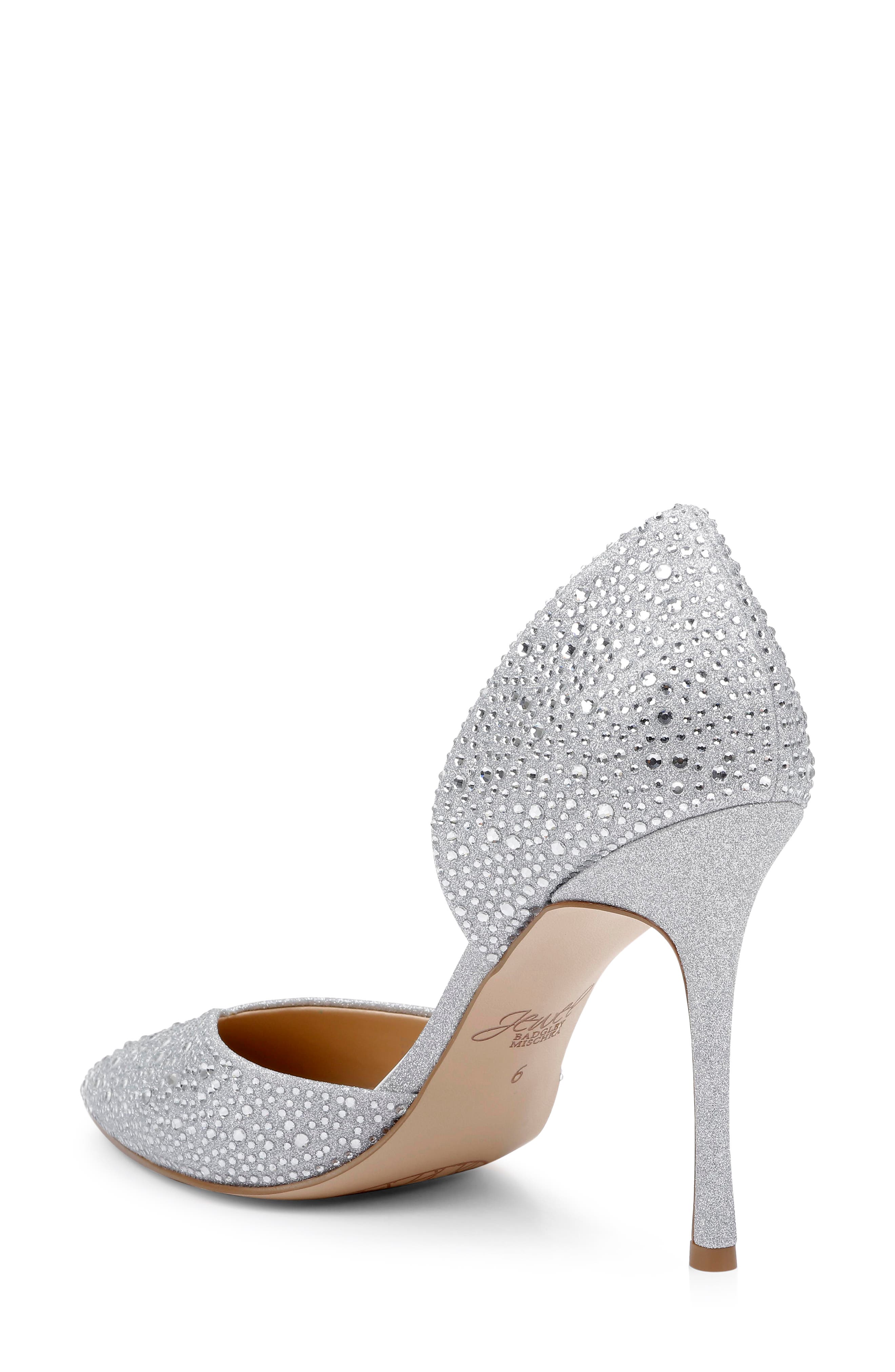 Jewel Badgley Mischka Grace d'Orsay Pointed Toe Pump (Women) | Nordstrom