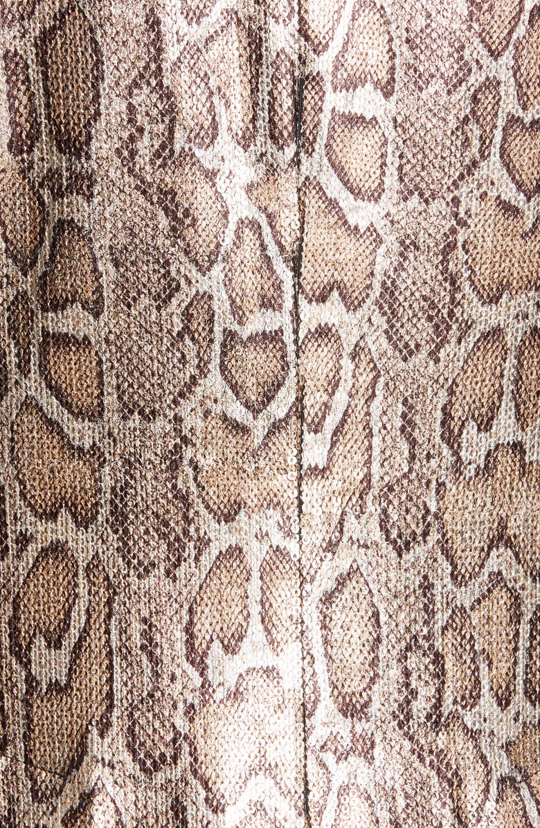 L'AGENCE Chamberlain Sequin Snake Print Blazer | Nordstromrack