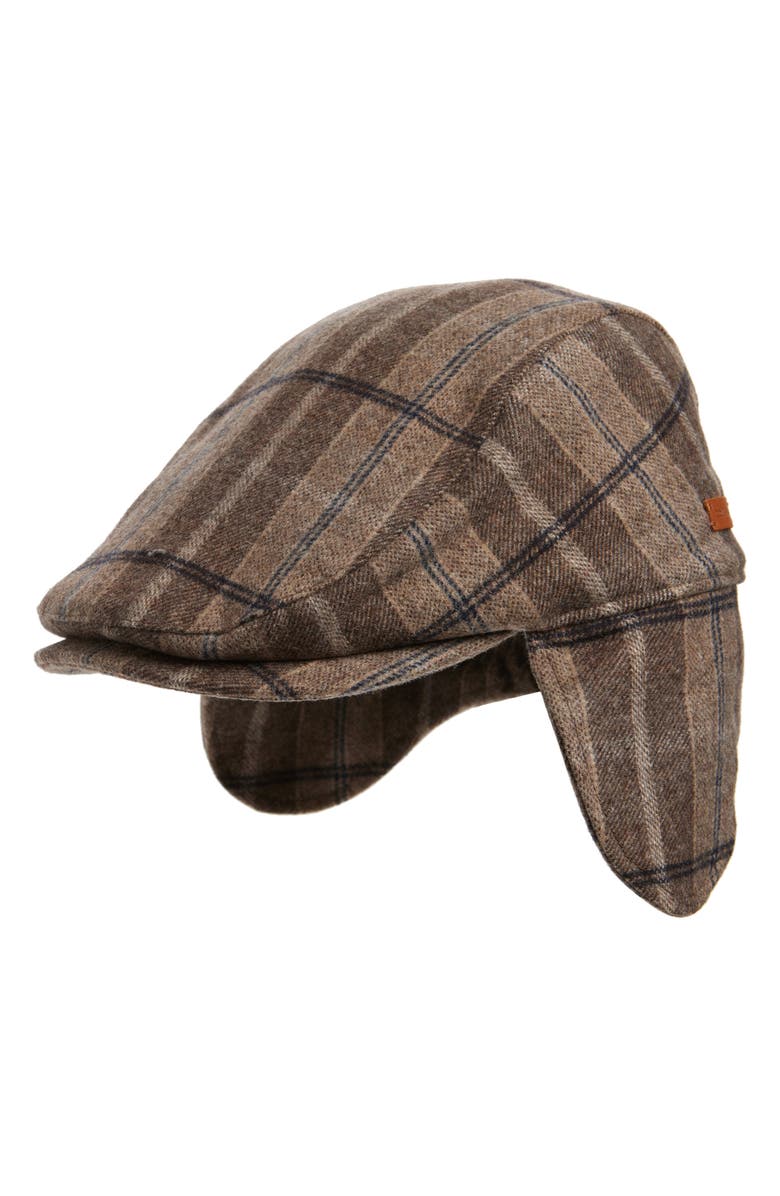 Cole Haan Plaid Cap with Ear Flaps | Nordstrom