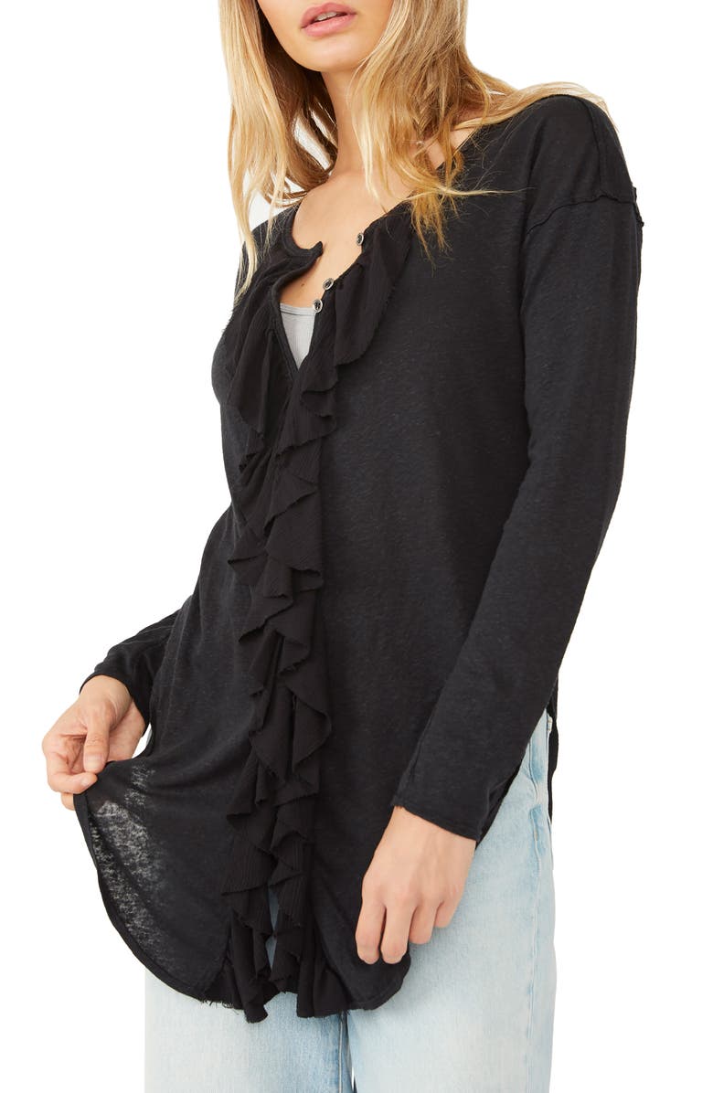 Free People Love Star Long Sleeve Cardigan | Nordstromrack