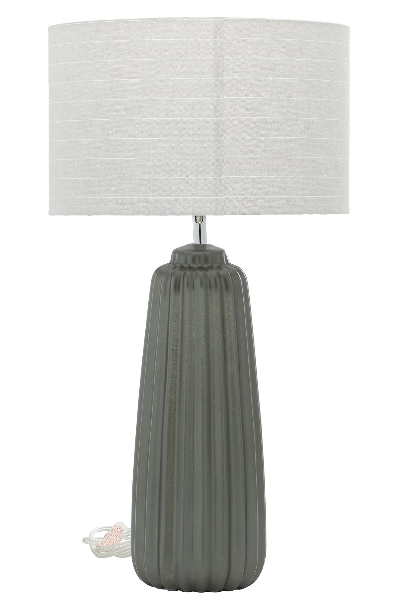GINGER BIRCH STUDIO Dark Gray Ceramic Table Lamp | Nordstromrack