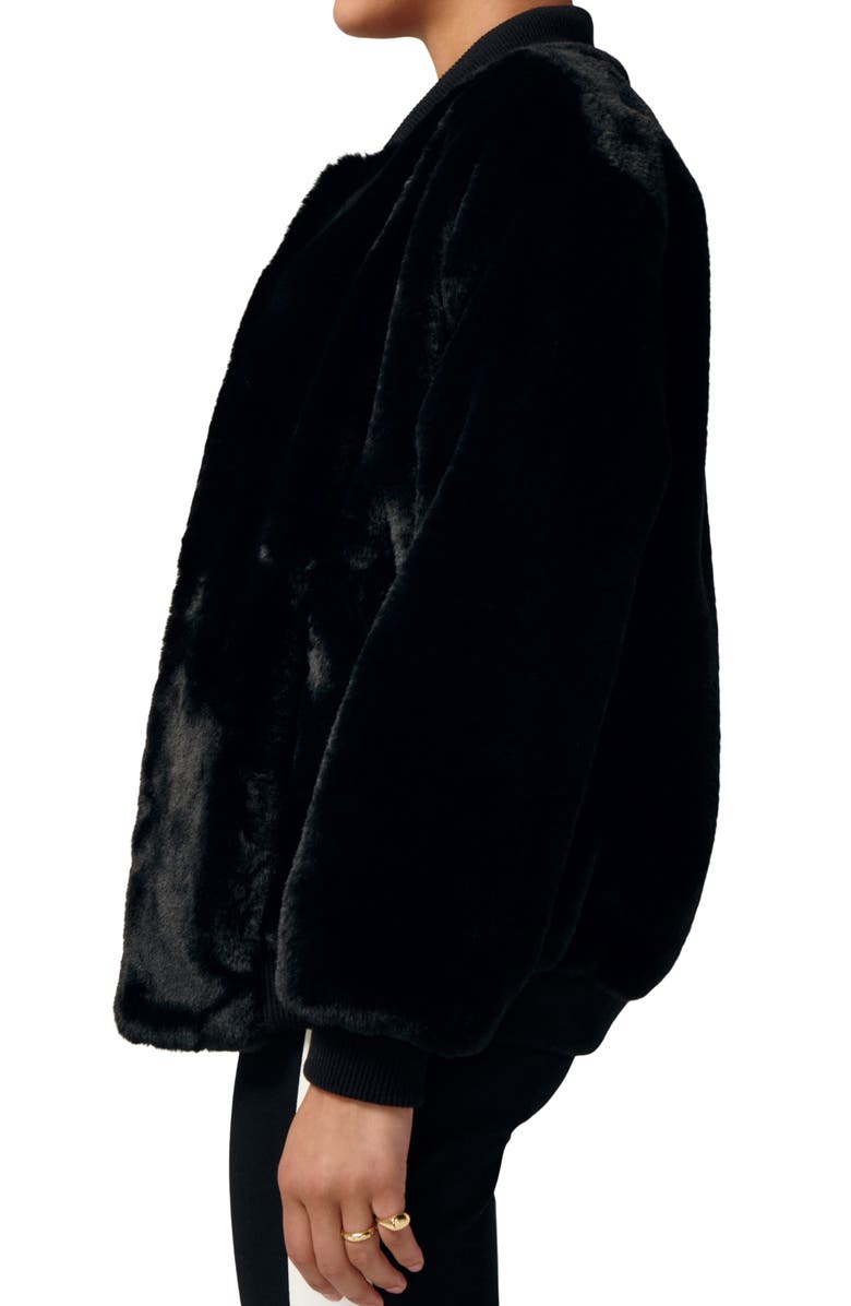 LITA by Ciara Faux Fur Varsity Jacket | Nordstromrack