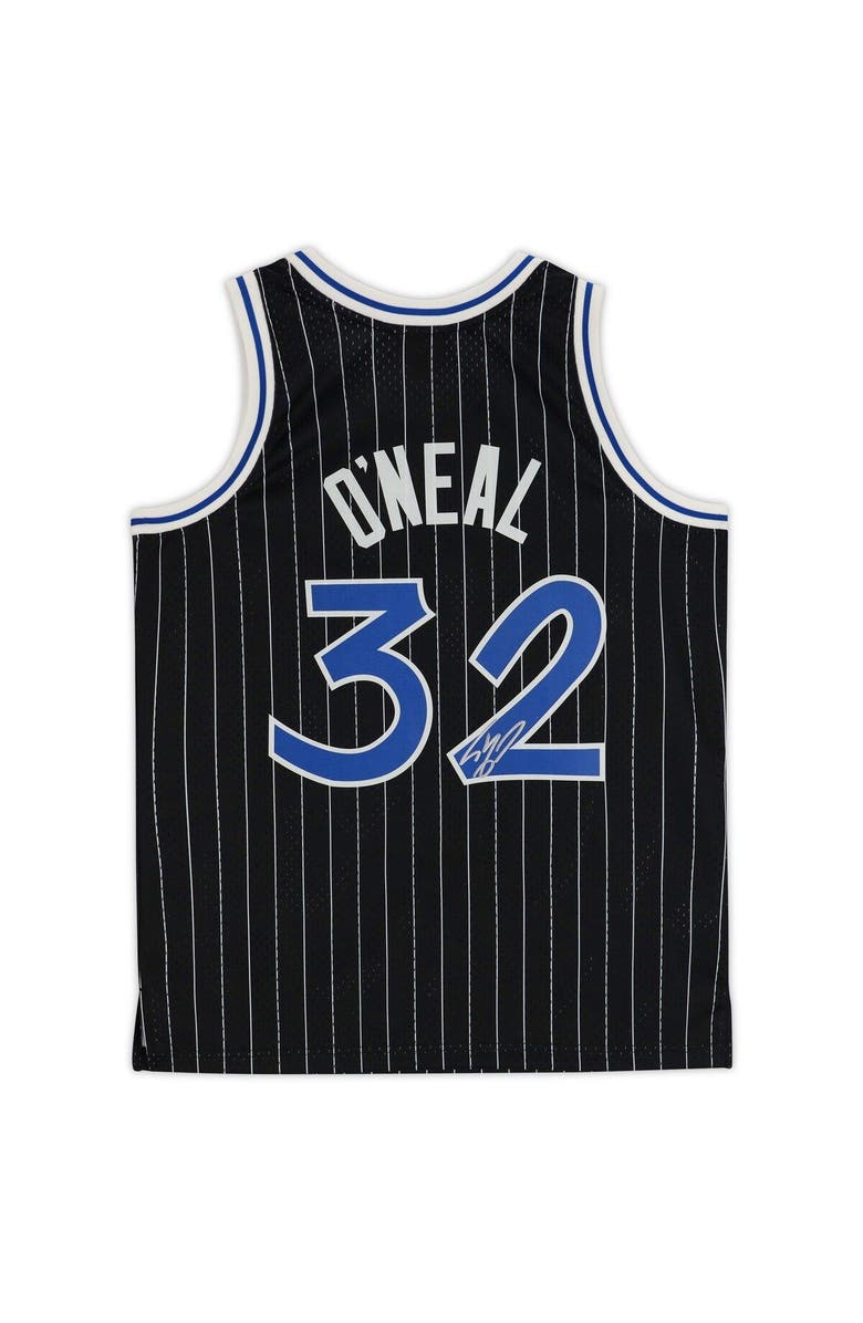 FANATICS AUTHENTIC Shaquille O'Neal Orlando Magic Autographed Mitchell ...