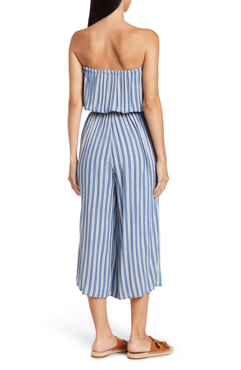 Elan Strapless Culottes Romper | Nordstromrack