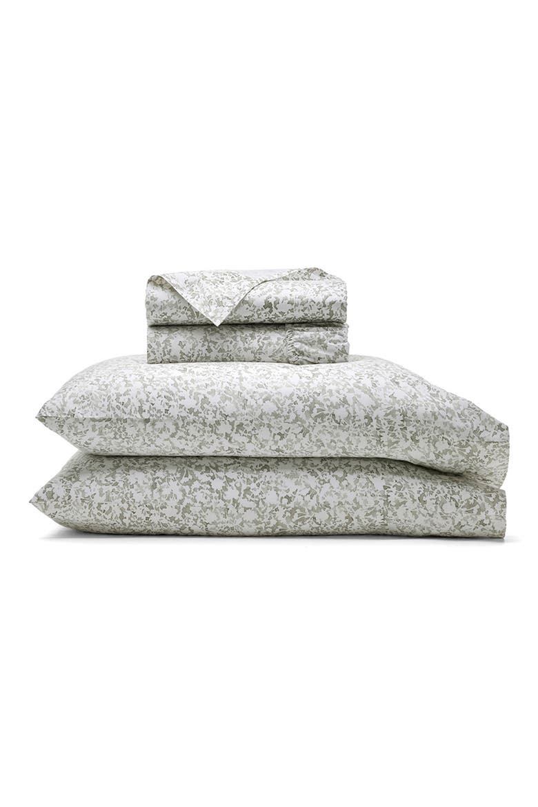 Signature Garden Print Hemmed Organic Cotton Sheet Set | Nordstrom