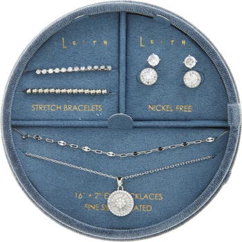 Leith 6-Piece CZ Ornate Assorted Jewelry Set | Nordstromrack