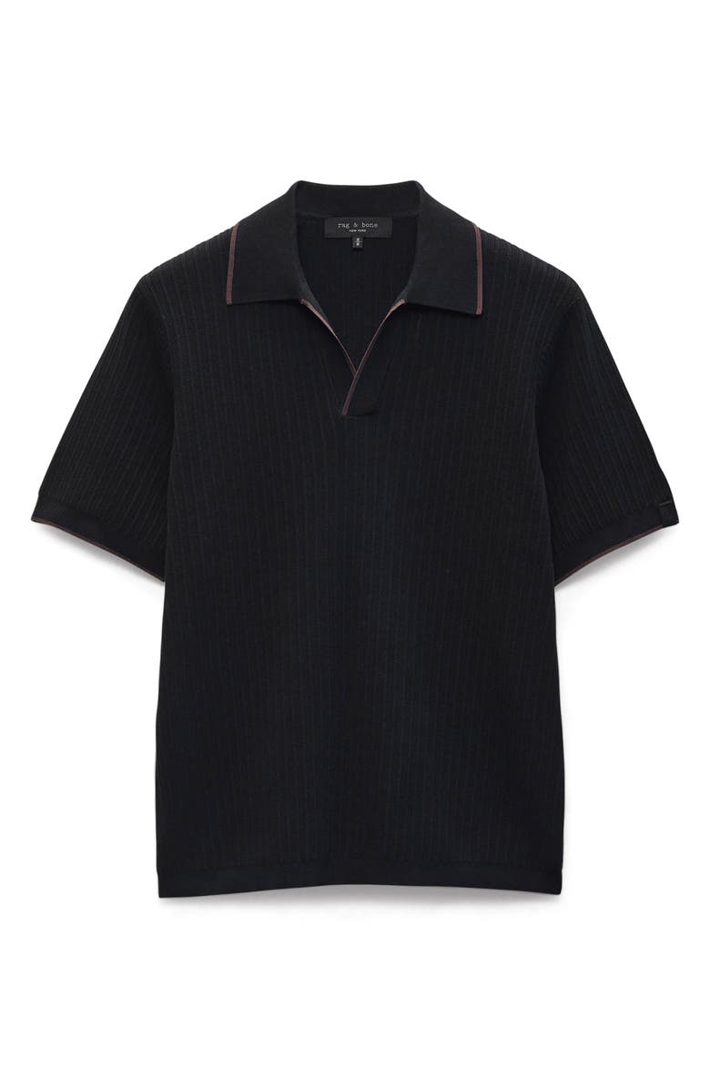 rag & bone Johnny Collar Rib Polo | Nordstromrack