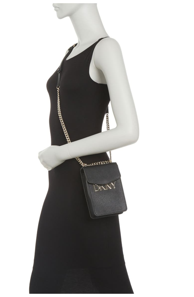 DKNY Penelope Leather Phone Crossbody Bag | Nordstromrack