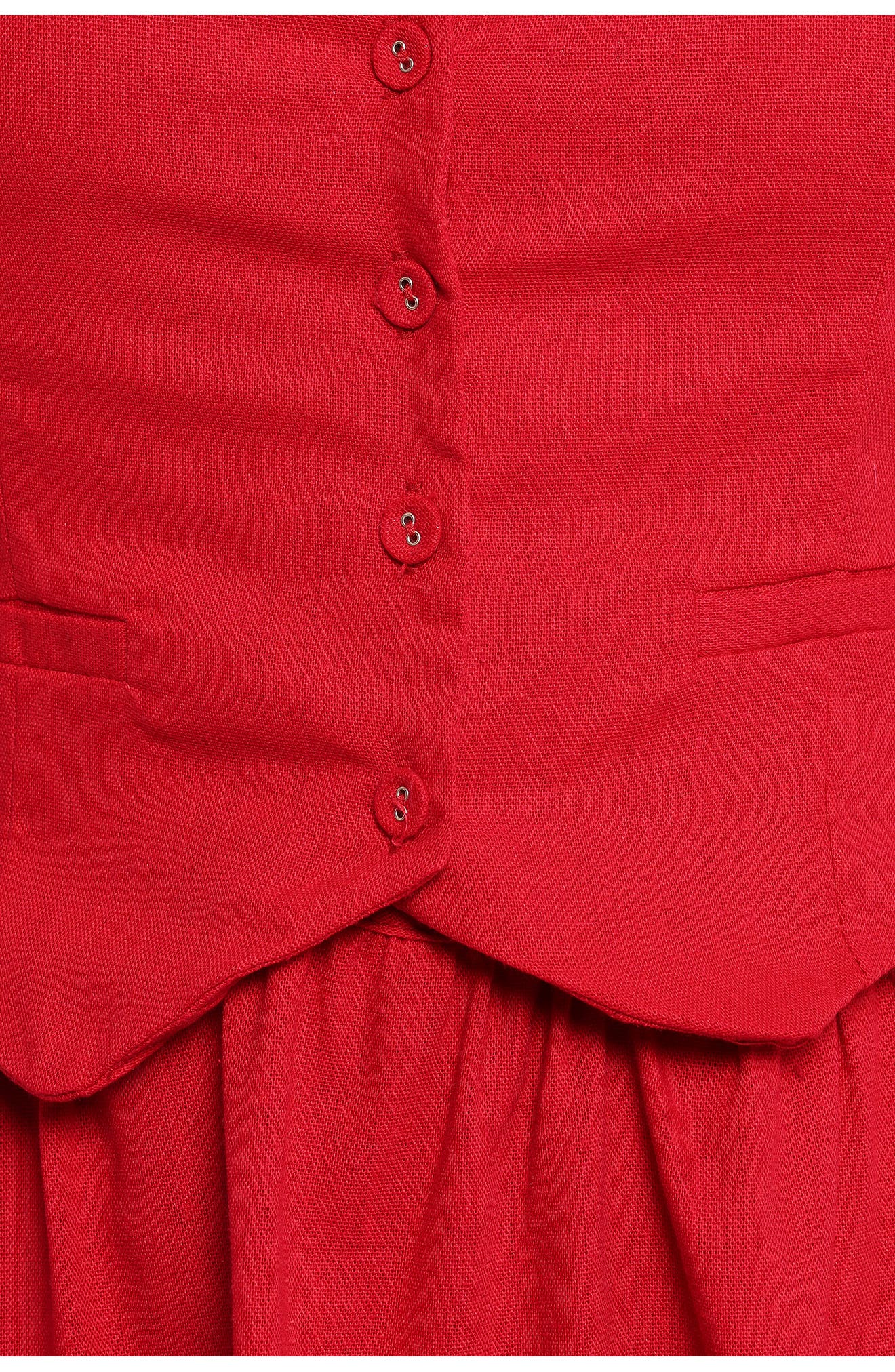 Petal & Pup Milani Sleeveless Button-Up Minidress | Nordstromrack