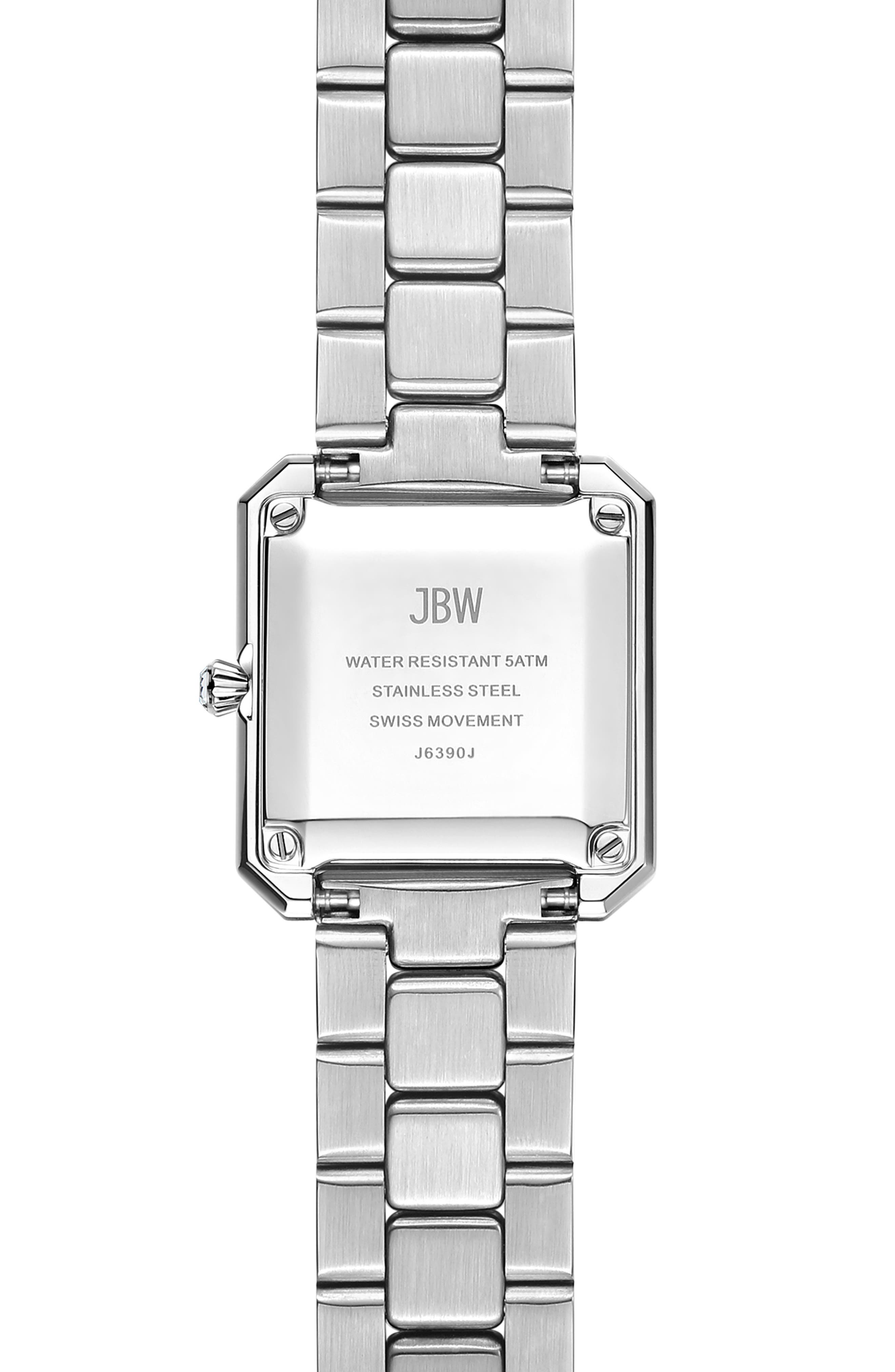 JBW Arc Lab-Created Diamond Double Wrap Bracelet Watch, 23mm ...