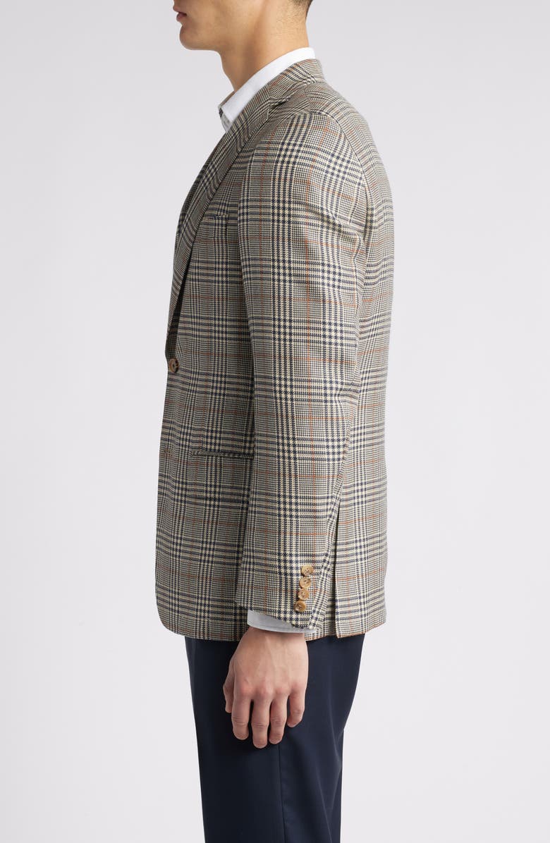 Heritage Gold Light Tan Plaid Cashmere & Silk Sport Coat | Nordstromrack
