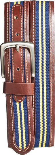 Jack Mason Brand 'Tailgate - Michigan Wolverines' Belt | Nordstrom