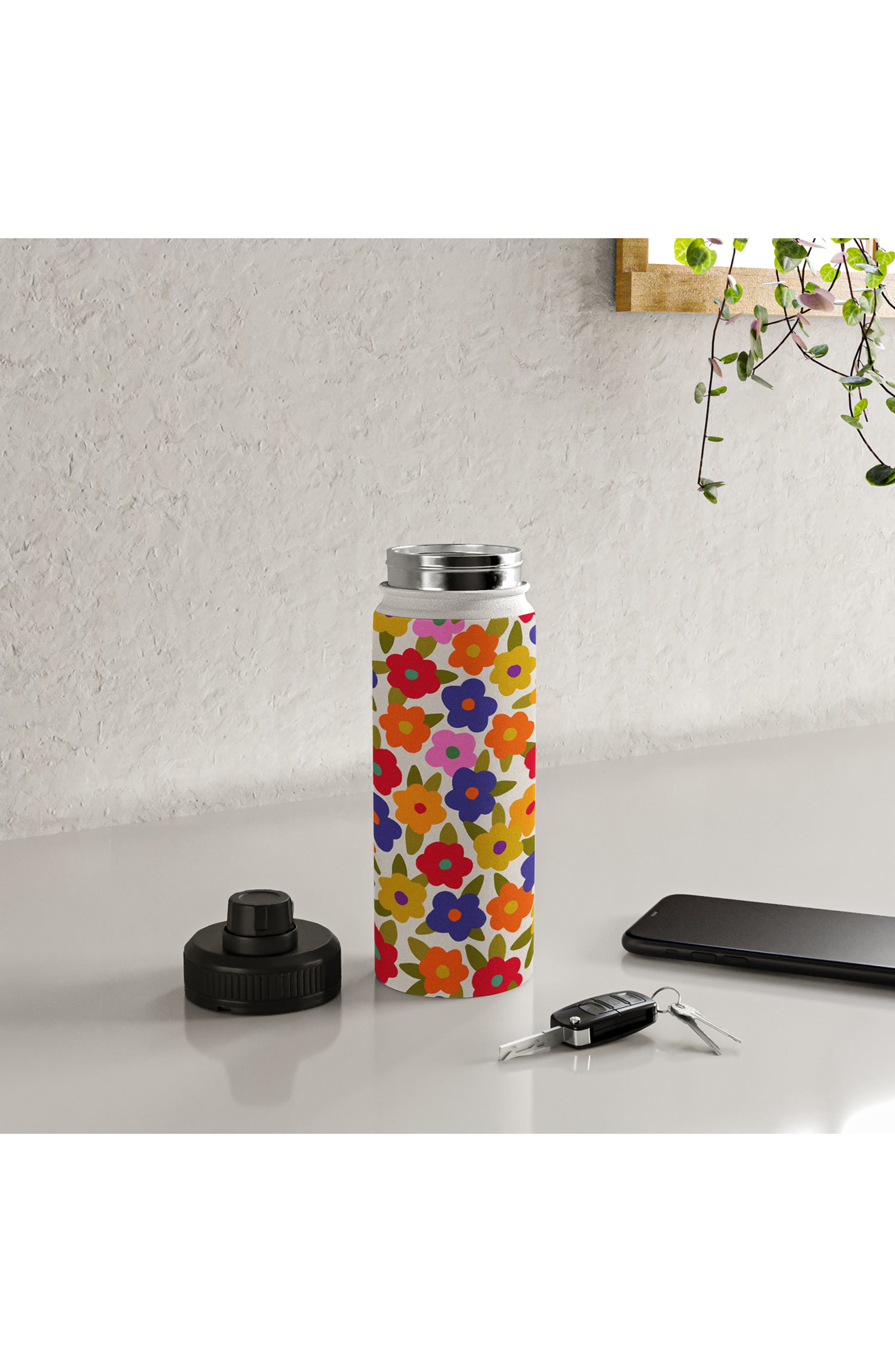 Deny Designs Alisa Galitsyna Tiny Flower Water Bottle | Nordstromrack