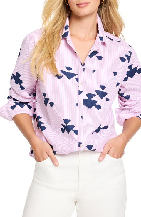 Women's Pink Striped Tops | Nordstrom