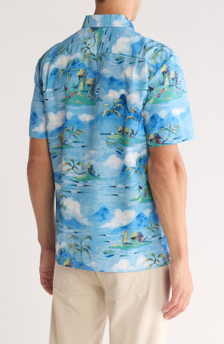 Kahala Tropic Moon Short Sleeve Button-Up Shirt | Nordstromrack