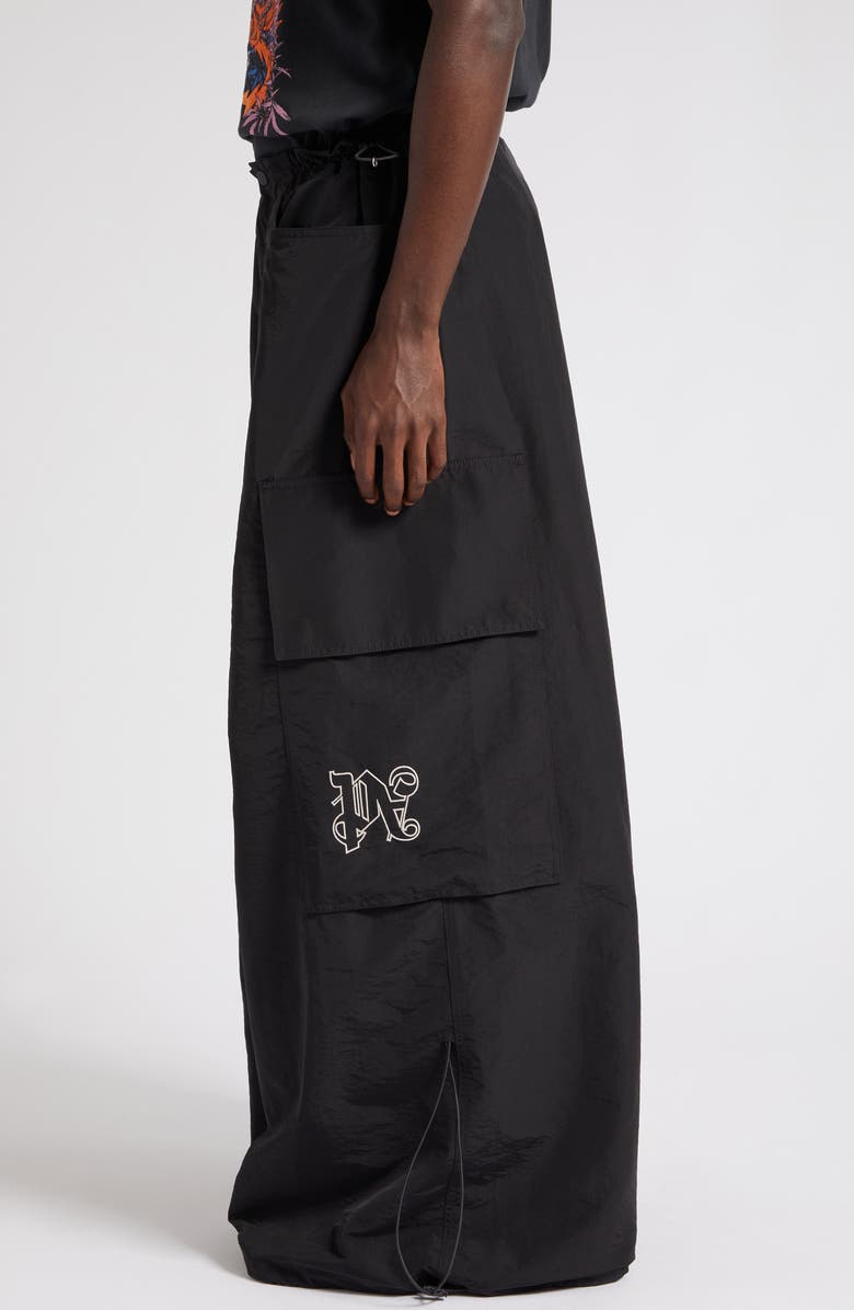 Palm Angels Monogram Embroidered Parachute Pants | Nordstromrack