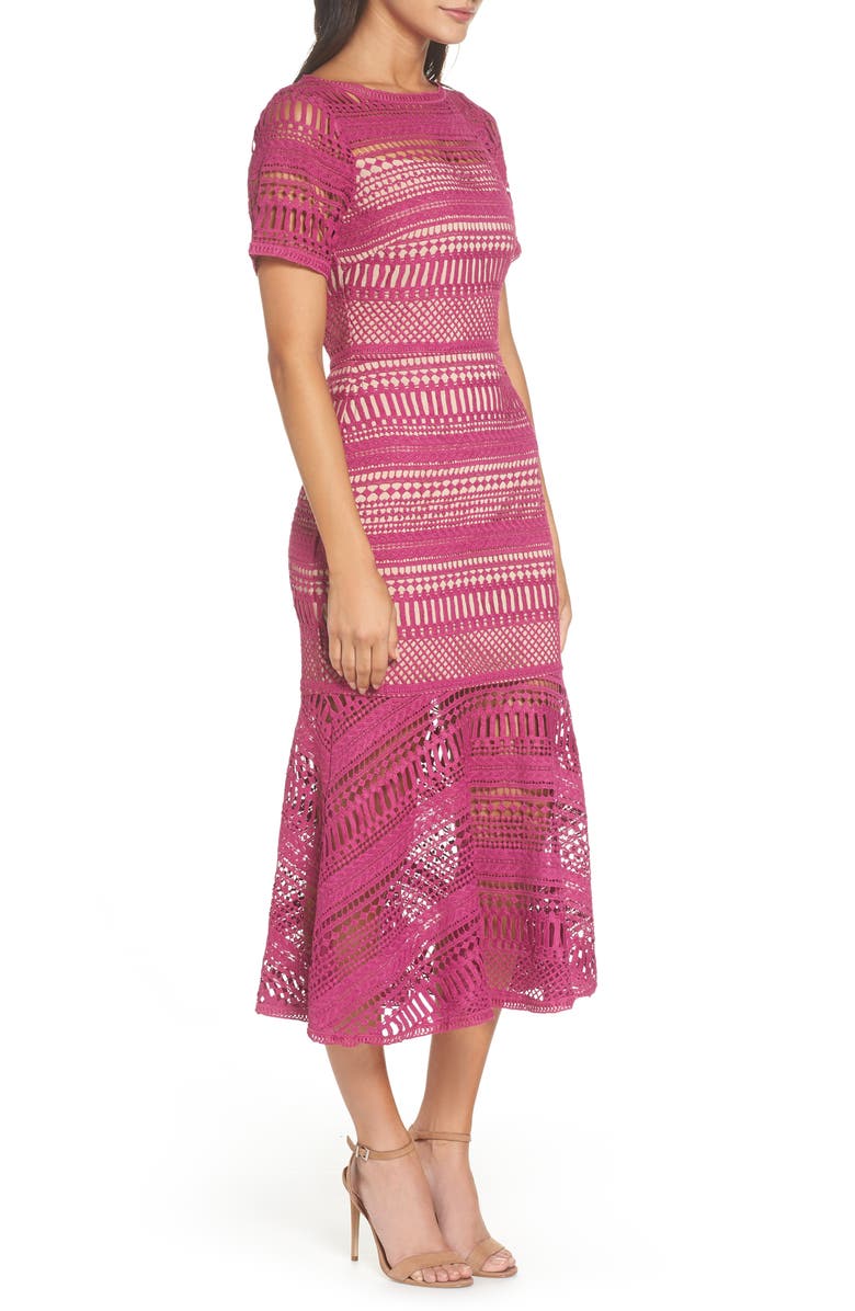 Chelsea28 Lace Trumpet Midi Dress | Nordstromrack